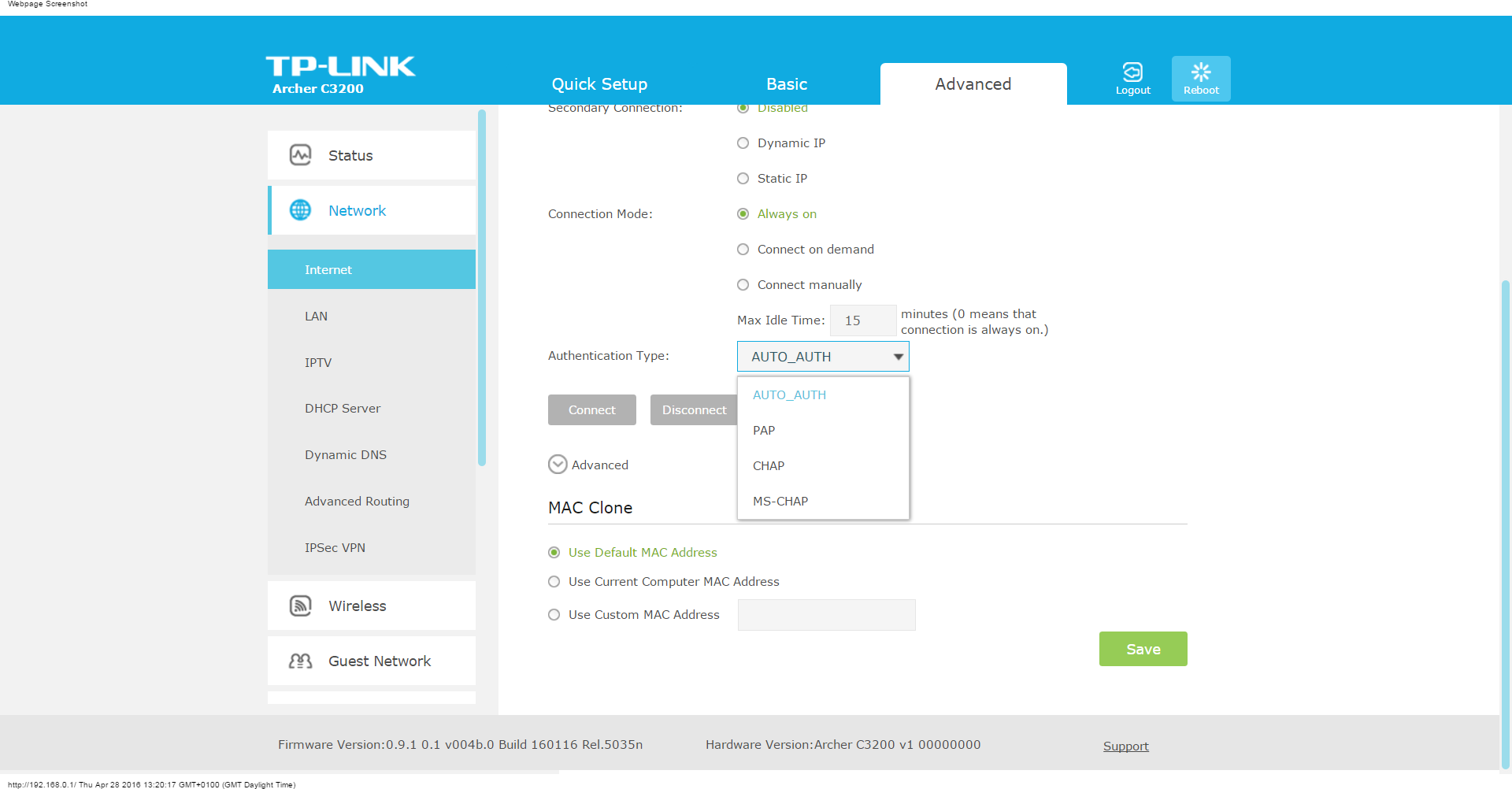Fixed: TP-Link C3200 won't connect - Page 2 - Plusnet Community