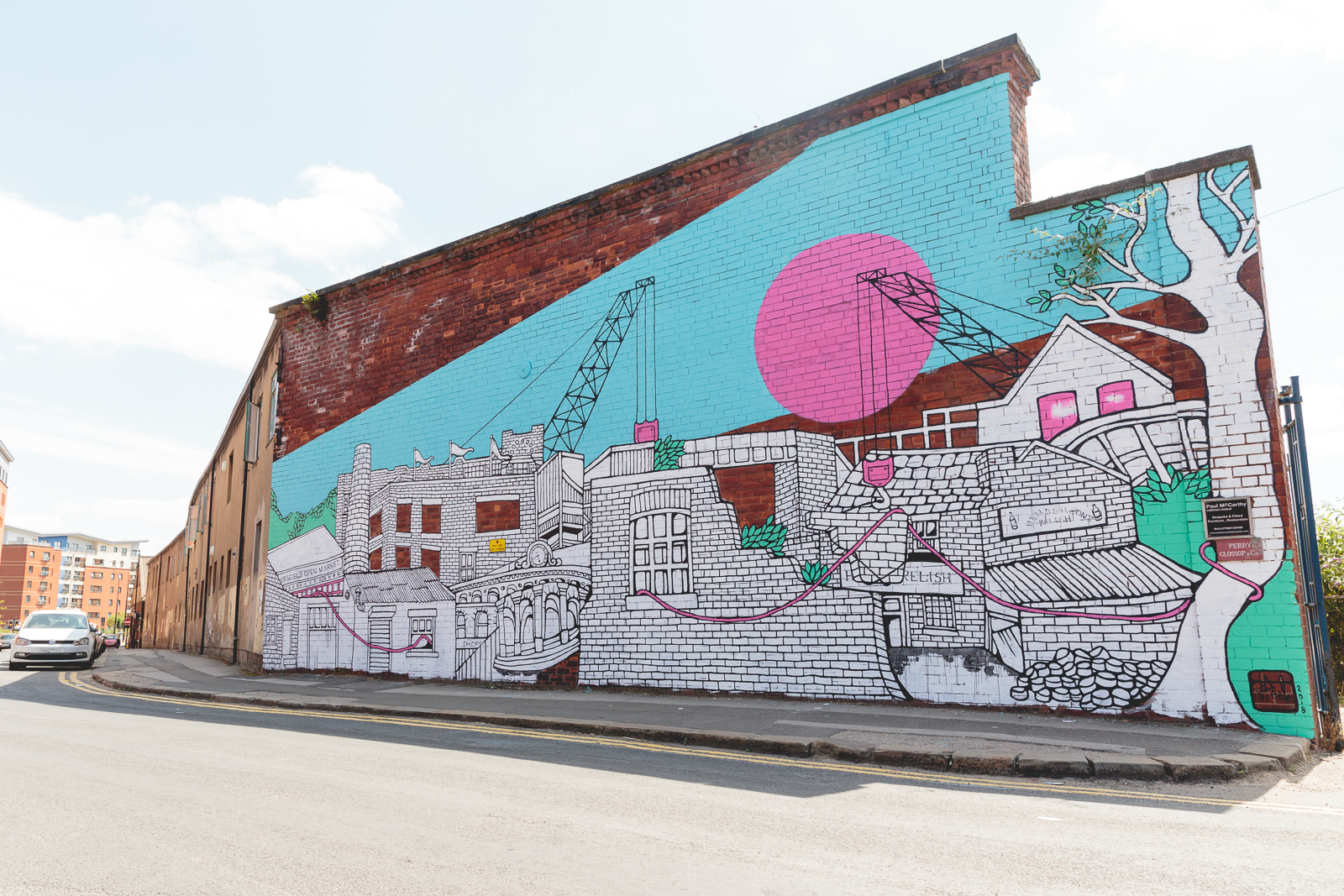 The Yorkshire Mural - Celebrating the White Rose County