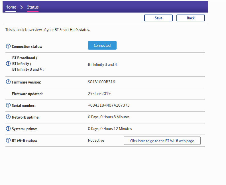 Using a FTTP Smarthub 6 on a Plusnet FTTC Service - Plusnet Community