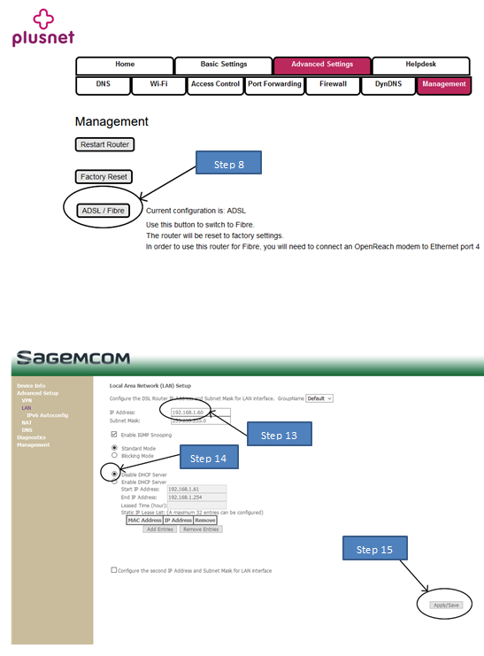 Turning a Hub Zero into an Access Point - Plusnet Community