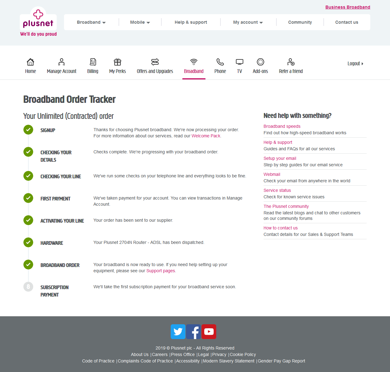 Moving to Plusnet - Page 2 - Plusnet Community