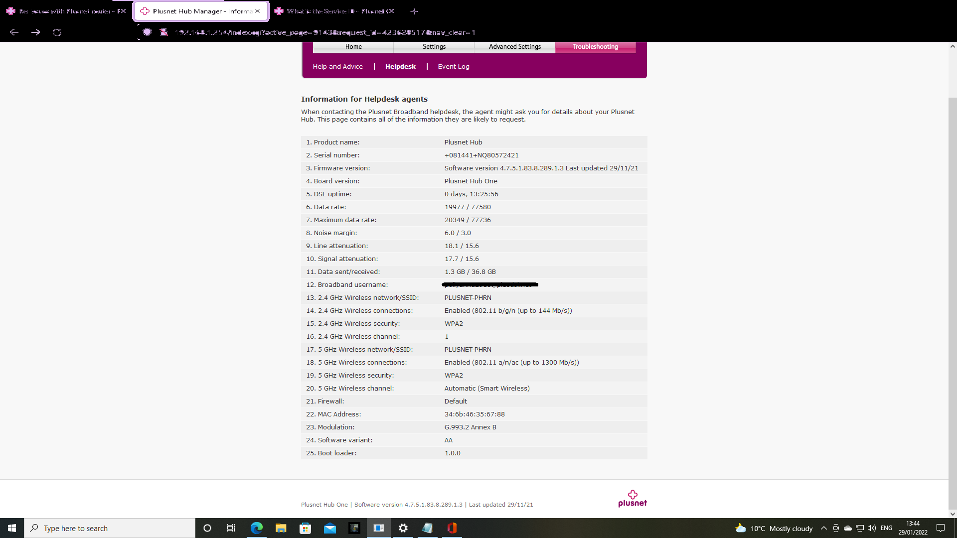 Issues with Plusnet router - Plusnet Community