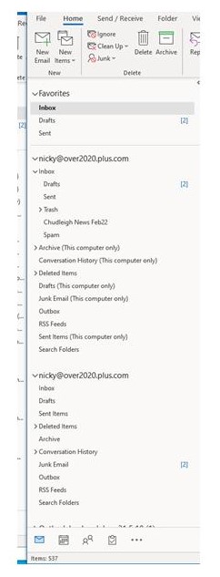 Emails disappeared from Inbox - Plusnet Community