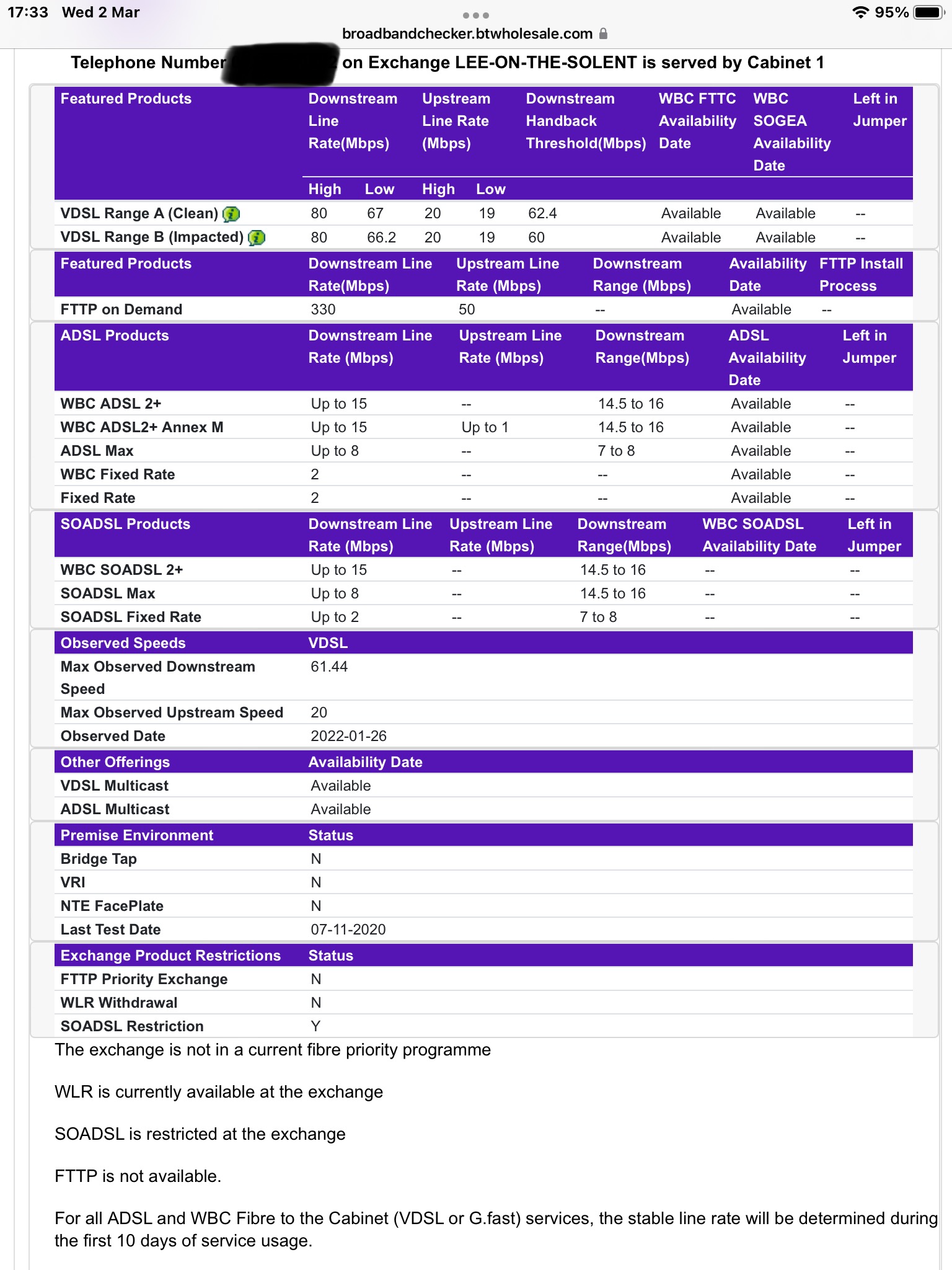 Slower sync speed Hub 1 vs Hub 2 - Page 3 - Plusnet Community