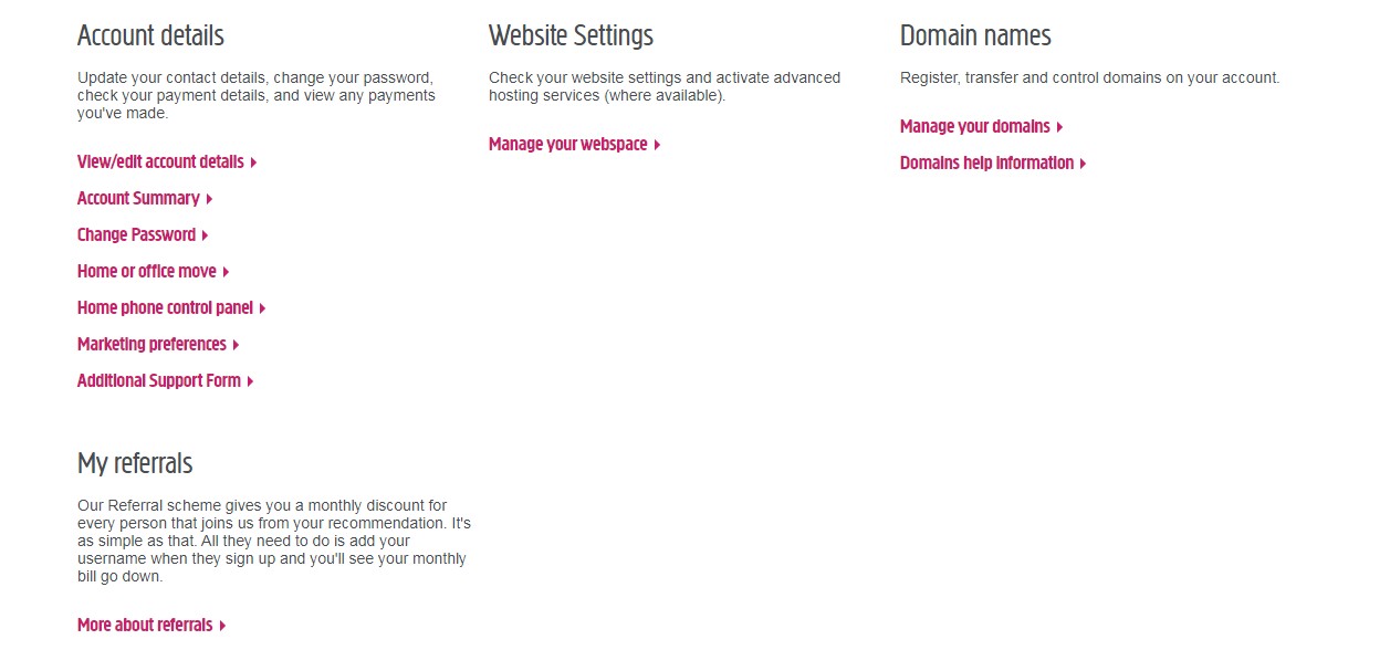 Email Settings is missing - Plusnet Community