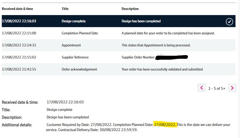 Fixed: Help - I can't see my FTTP order and have not yet ... - Plusnet Community