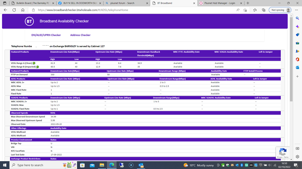 Frequent Drop-Outs - Plusnet Community
