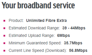 Current line speed on Broadband page.... - Plusnet Community