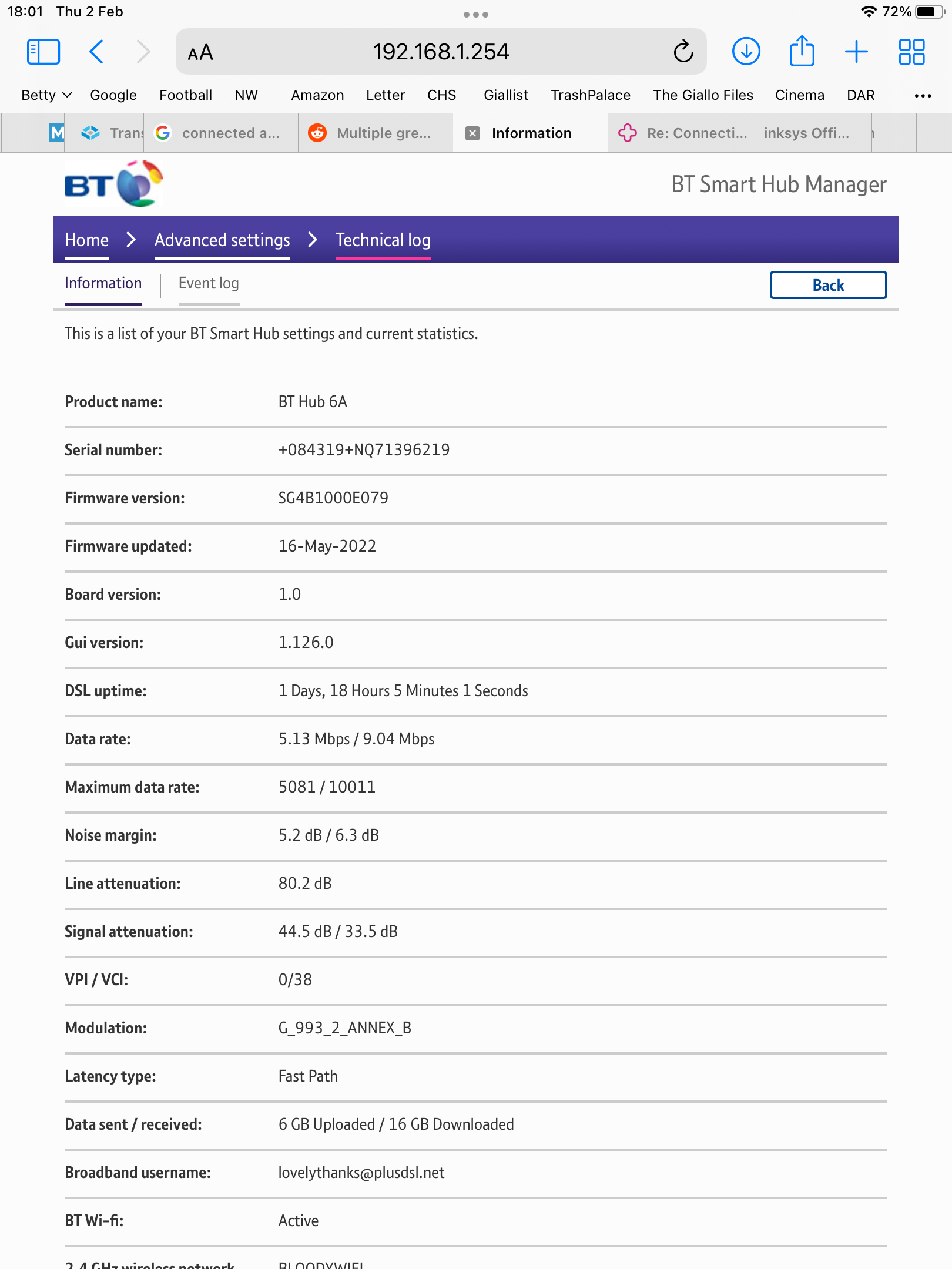Connection dropping - Plusnet Community