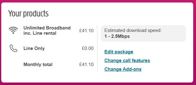 Renewed to Fibre but not seeing any change on acco... - Plusnet Community