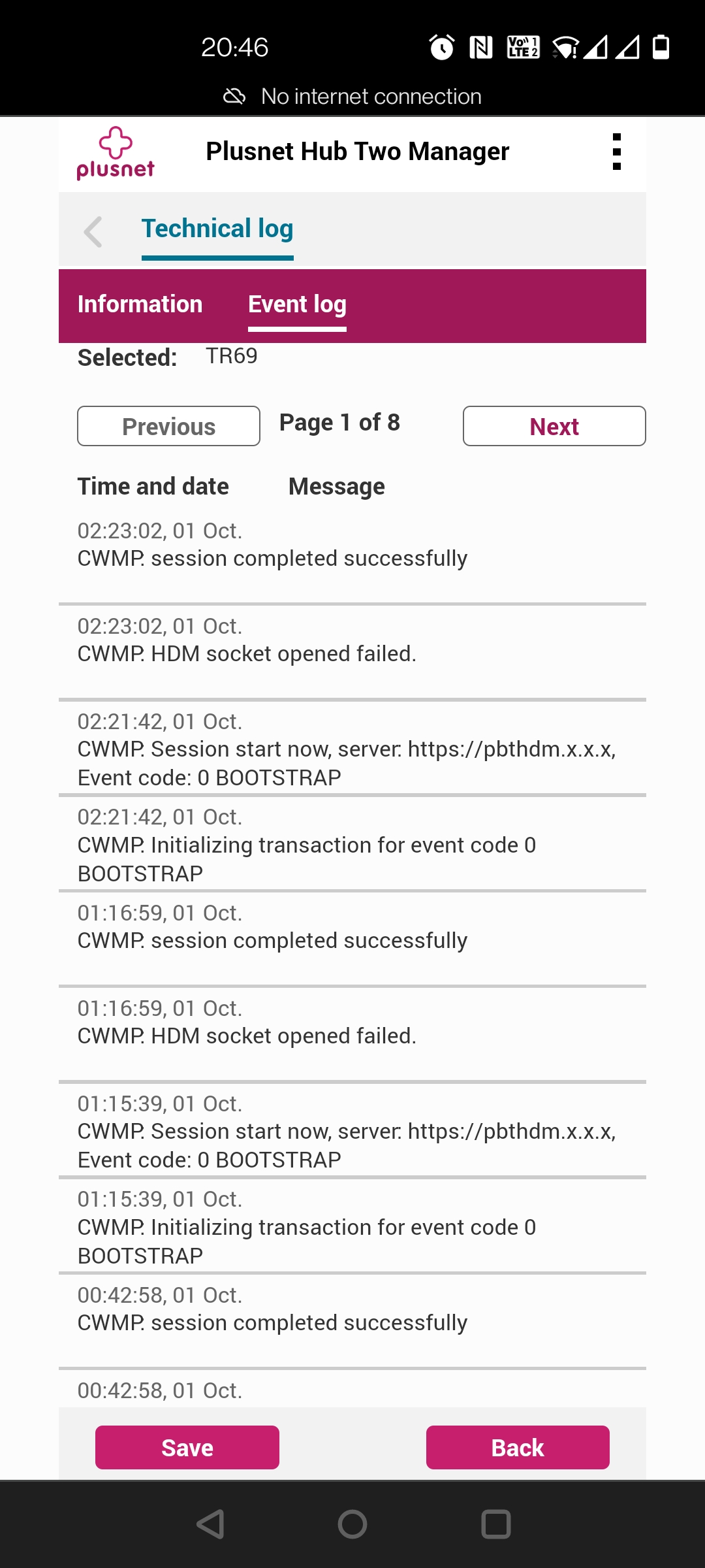 No Internet, but line conncted - Page 2 - Plusnet Community