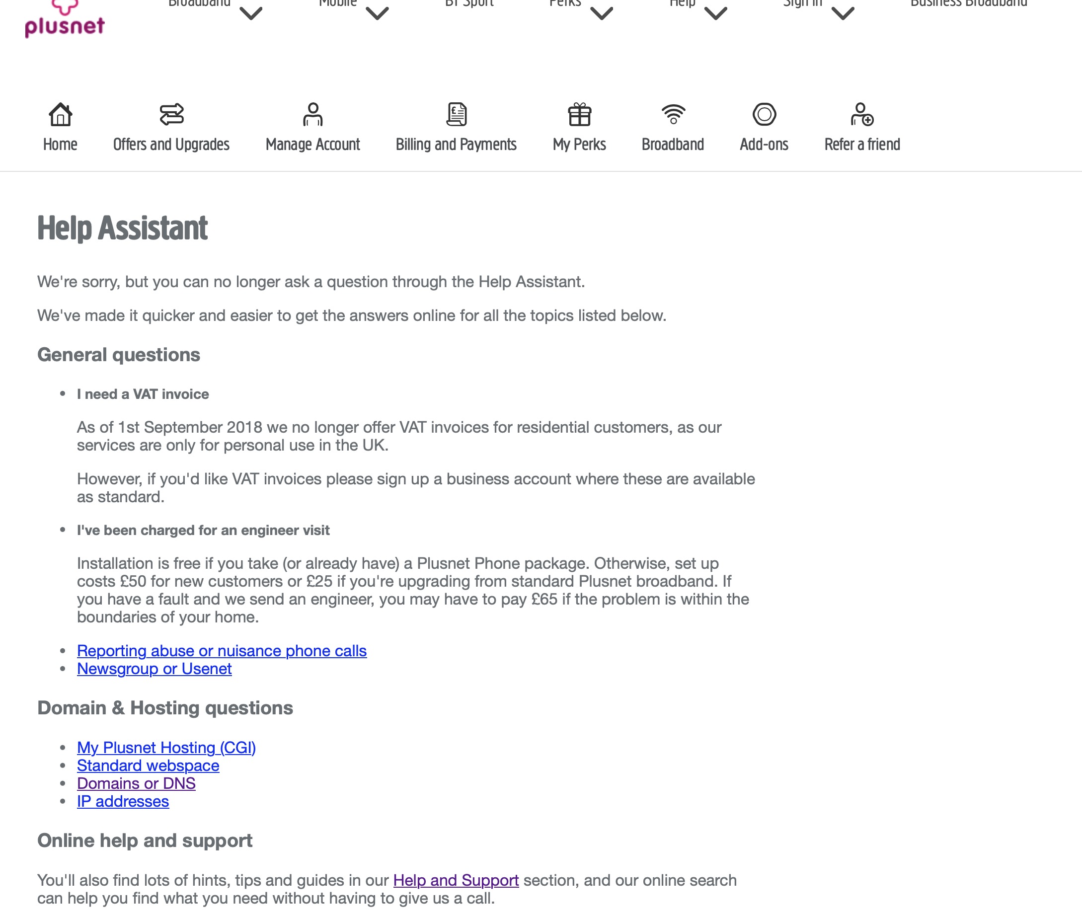 Fixed: rDNS change on personal FTTP account - Plusnet Community