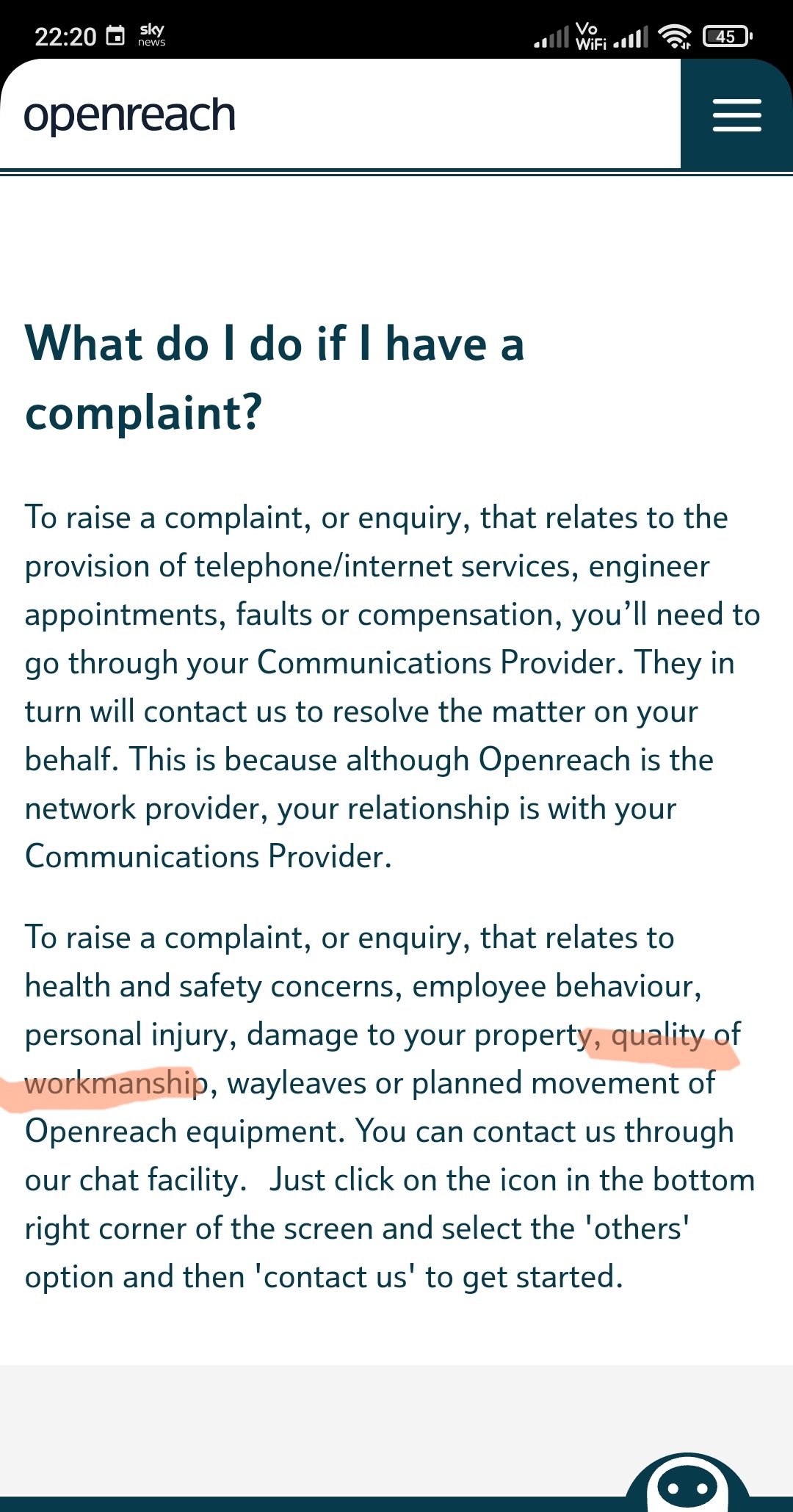 Openreach Installation - Plusnet Community