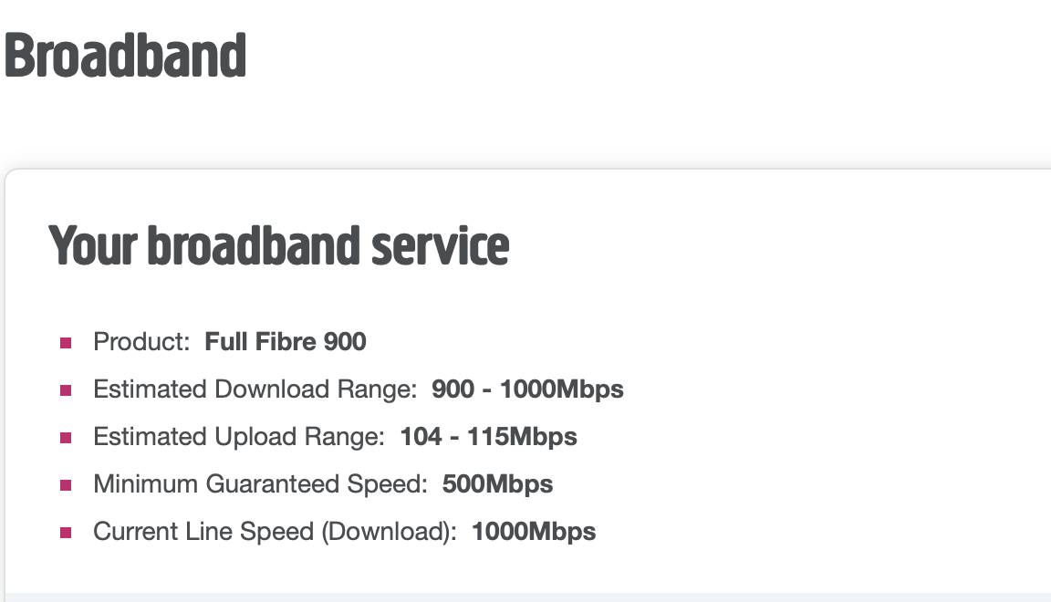 Full fibre speed upgrade but no speed increase - Plusnet Community