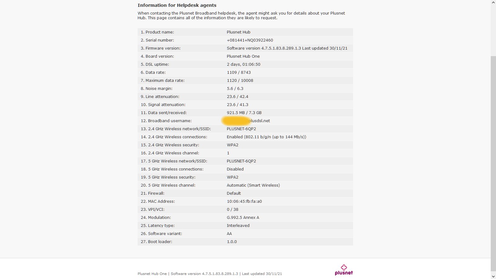 Loss of ADSL Performance After Joining Plusnet - Plusnet Community