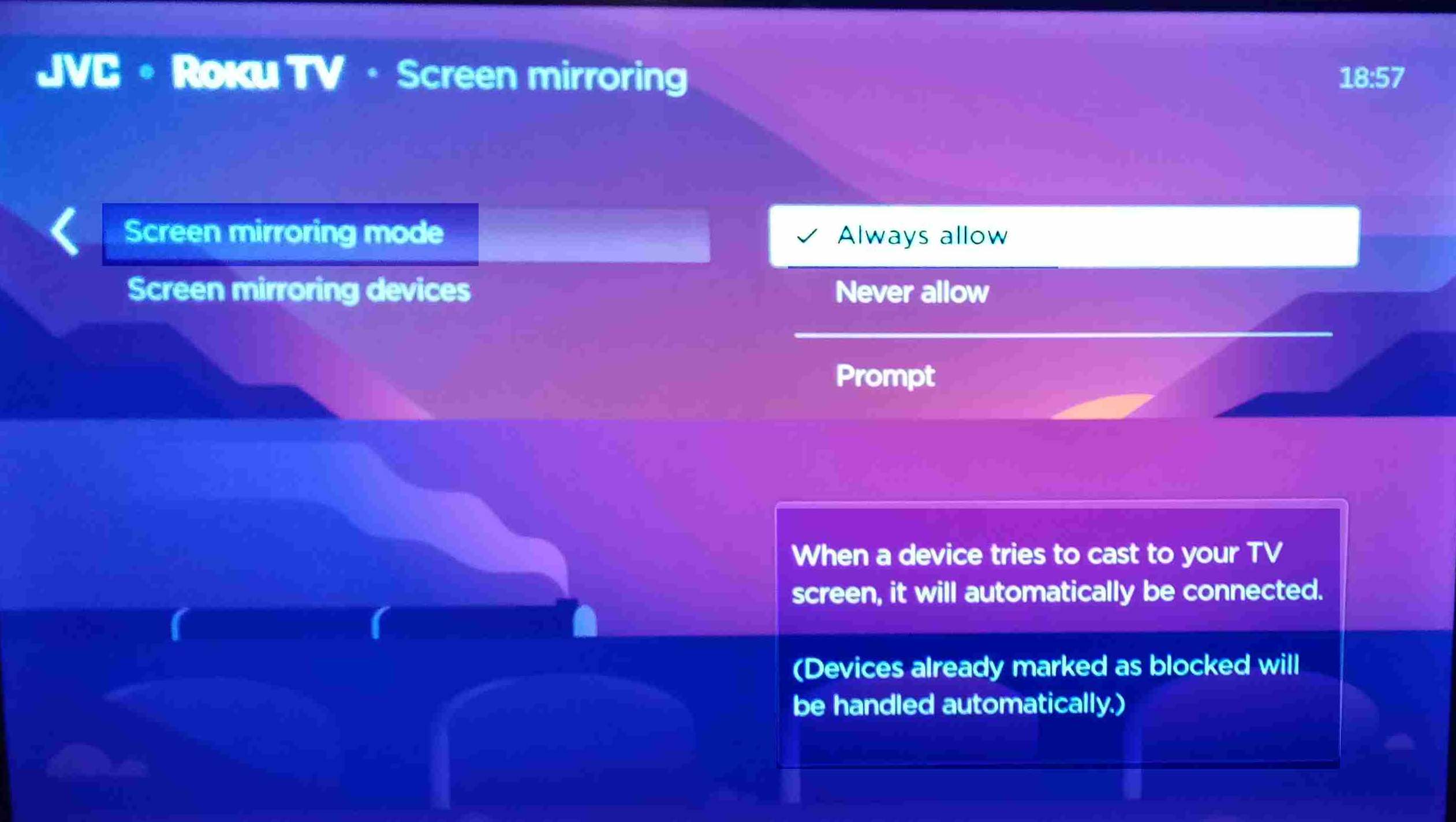 Screencasting/Screen mirroring on JVC ROKU tv - Plusnet Community