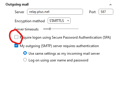Outlook 2021 setup for PlusNet mailbox - Plusnet Community