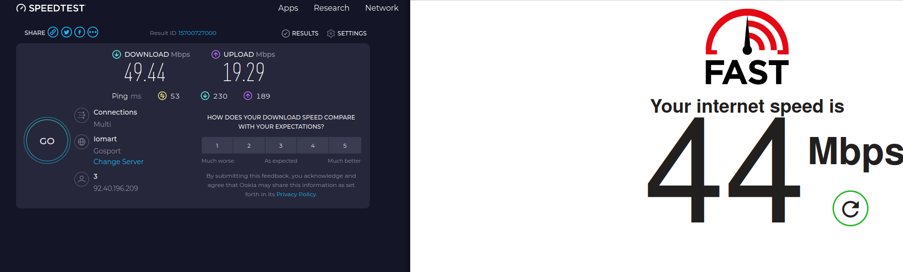 Speed Tests - Plusnet Community