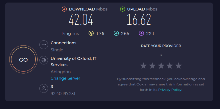 Speed Tests - Plusnet Community