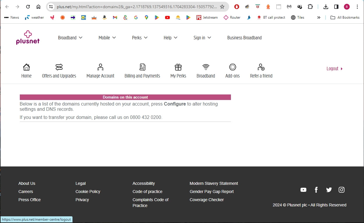Fixed: Cannot send to gmail addresses - Plusnet Community