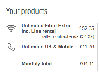 Fixed: New Contract Incorrect online.. - Plusnet Community