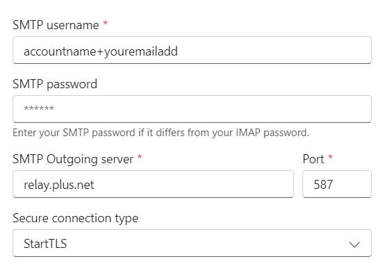IMAP password needed for new Outlook - Plusnet Community