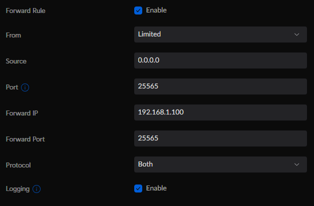 Unable to Port Forward using a Ubiquiti Dream Rout... - Page 3 ...