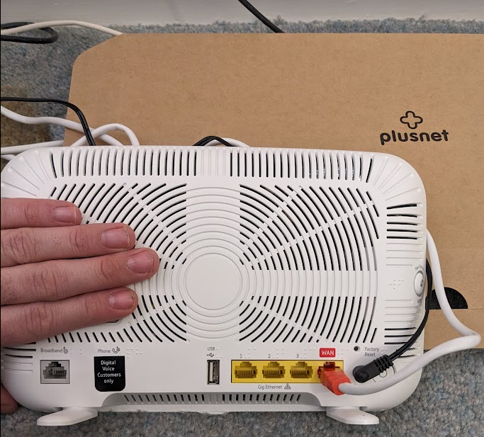 Fixed: New activation: broadband connected but no interne... - Plusnet ...