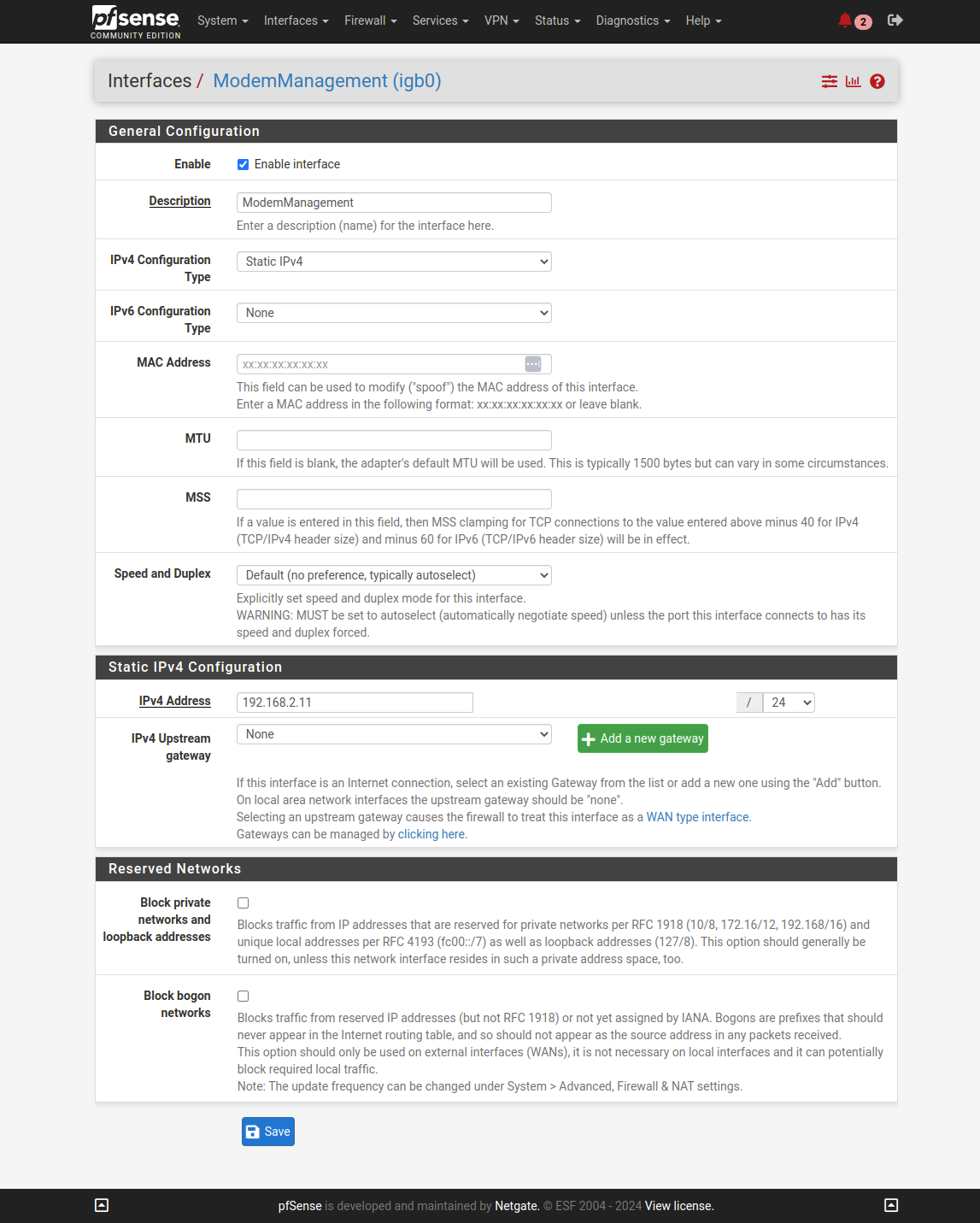 Draytek Vigor 130 + PFSense constantly reconnectin... - Plusnet Community