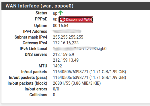 Draytek Vigor 130 + PFSense constantly reconnectin... - Plusnet Community