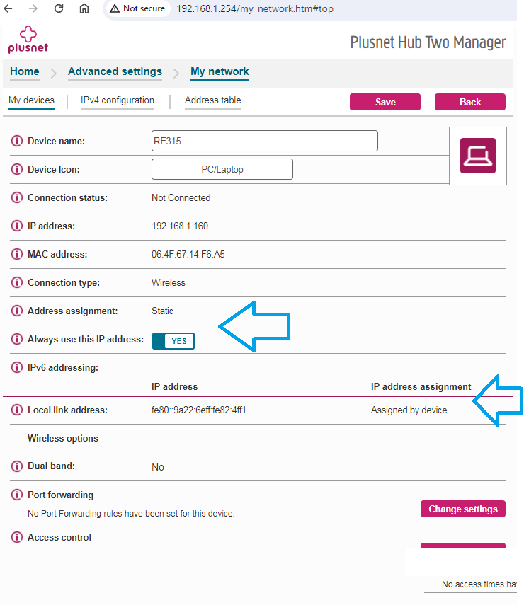 Static IP address activation - Page 2 - Plusnet Community