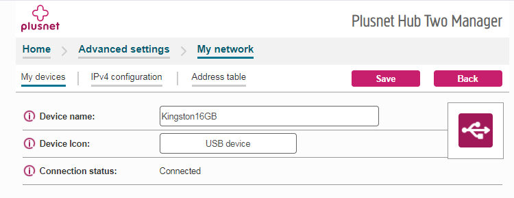 Hub Two USB port - Plusnet Community