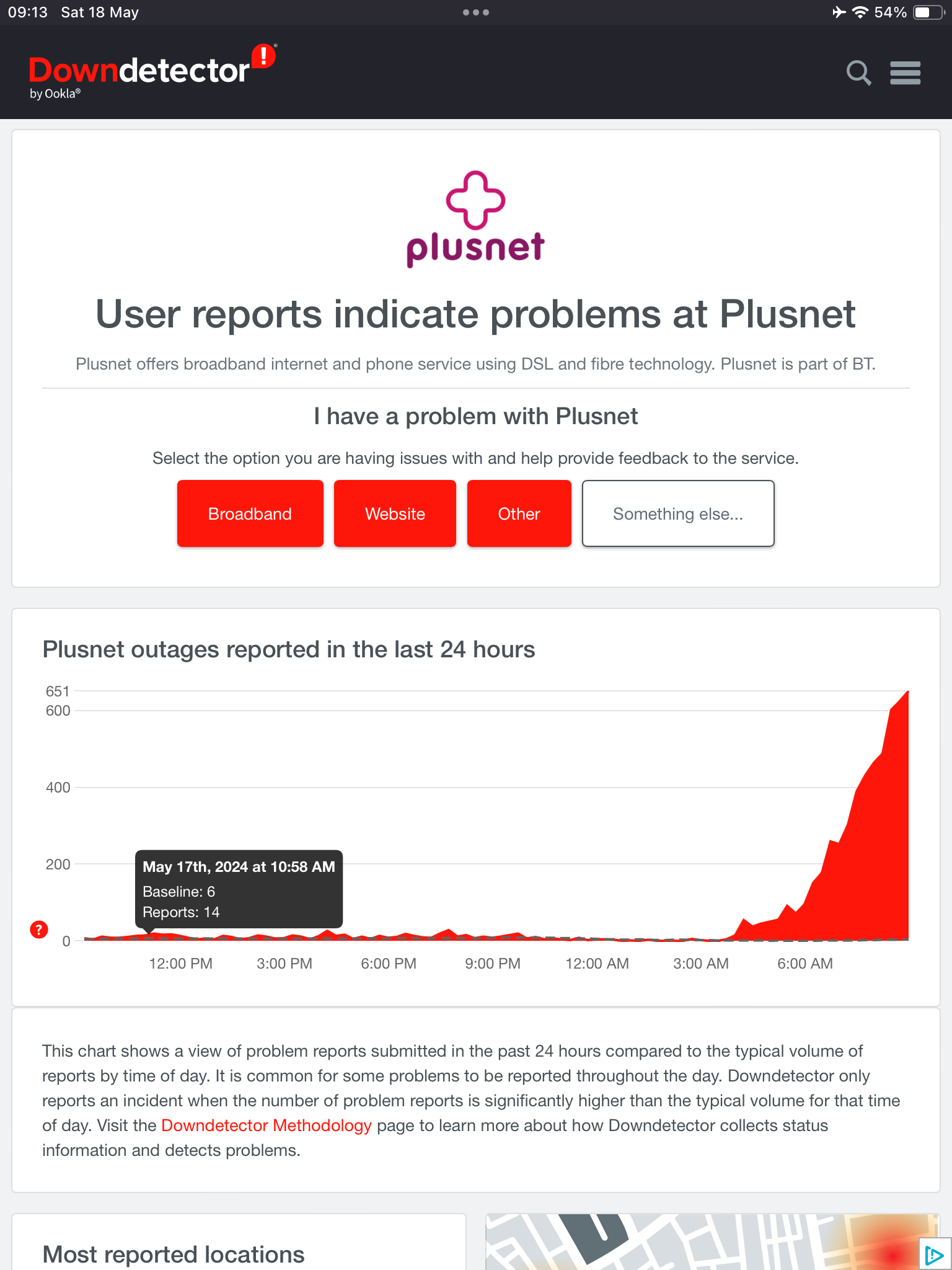 FTTC down - Plusnet Community