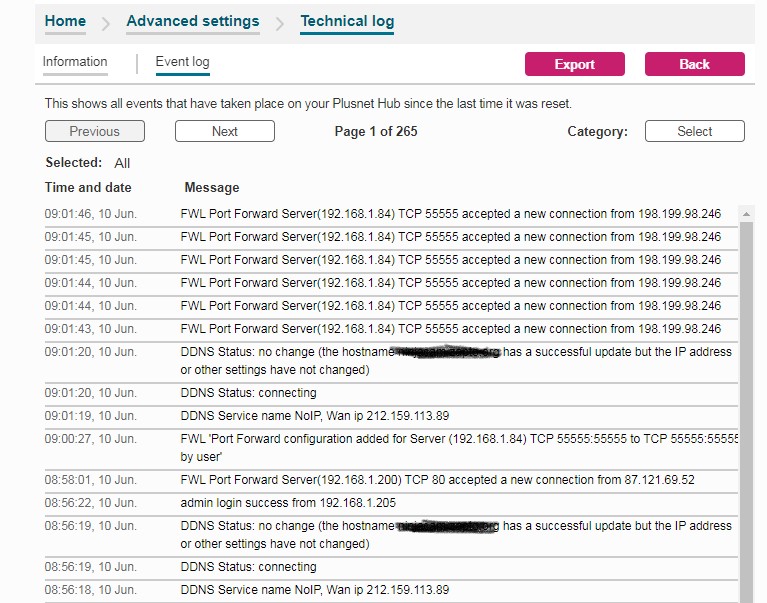 Help with setting up security cameras/static IP - Page 3 - Plusnet ...