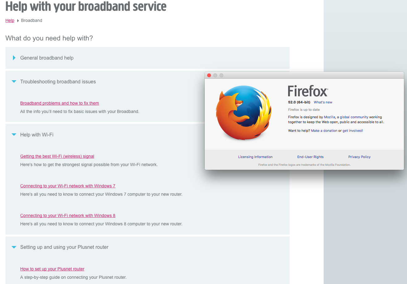 Firefox 52 seems to have broken your website - Page 2 - Plusnet Community