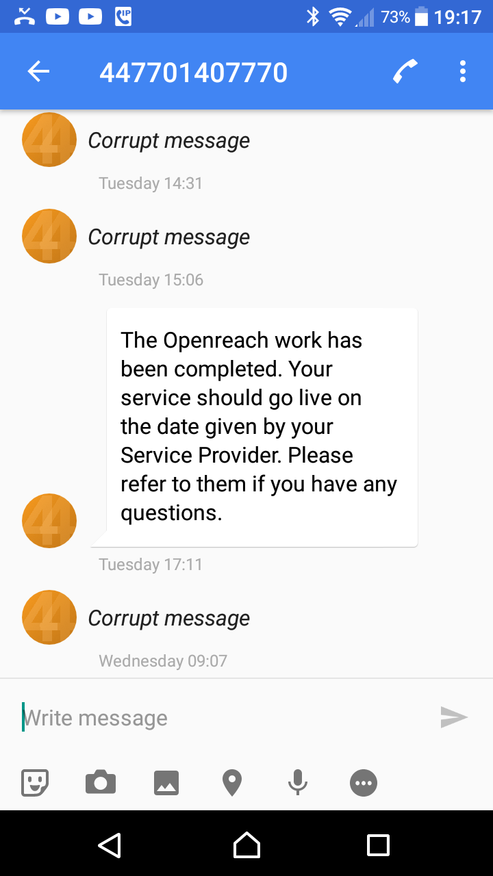 Corrupt MMS messages from Openreach. - Plusnet Community