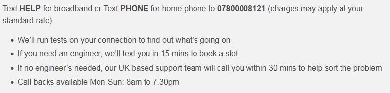 Bb line number - Plusnet Community