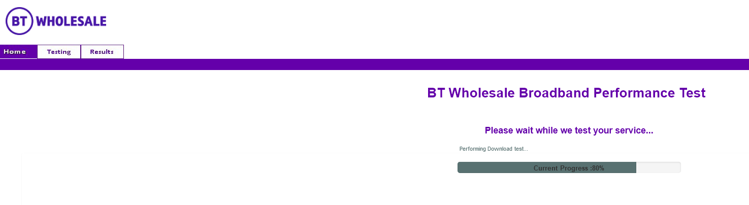 BT Wholesale Speed Test - Plusnet Community