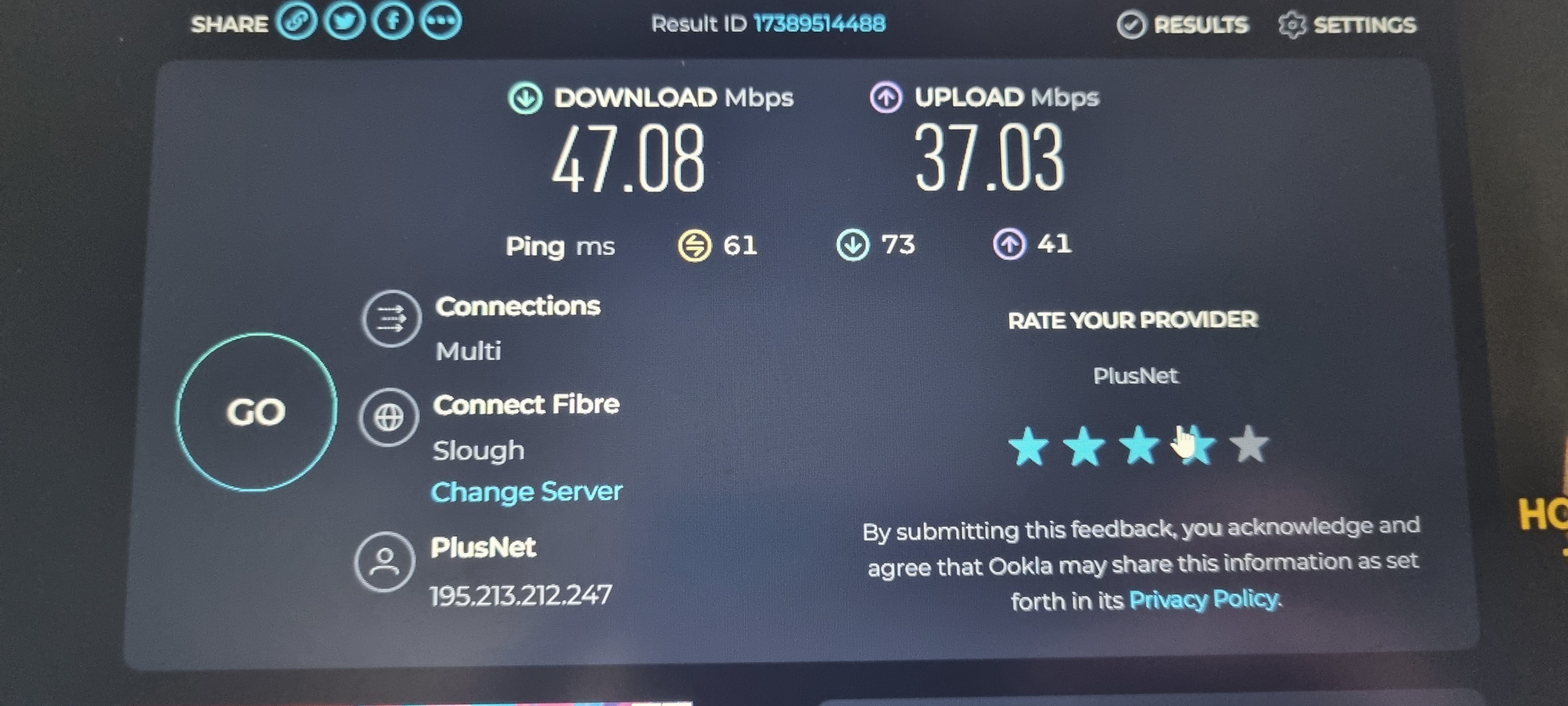 Fixed: Wifi 'connected without internet' - Plusnet Community