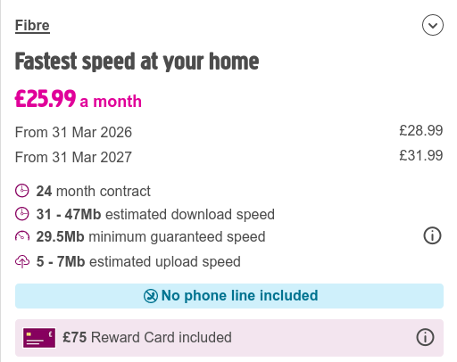 Offer to move to EE Full Fibre - Plusnet Community