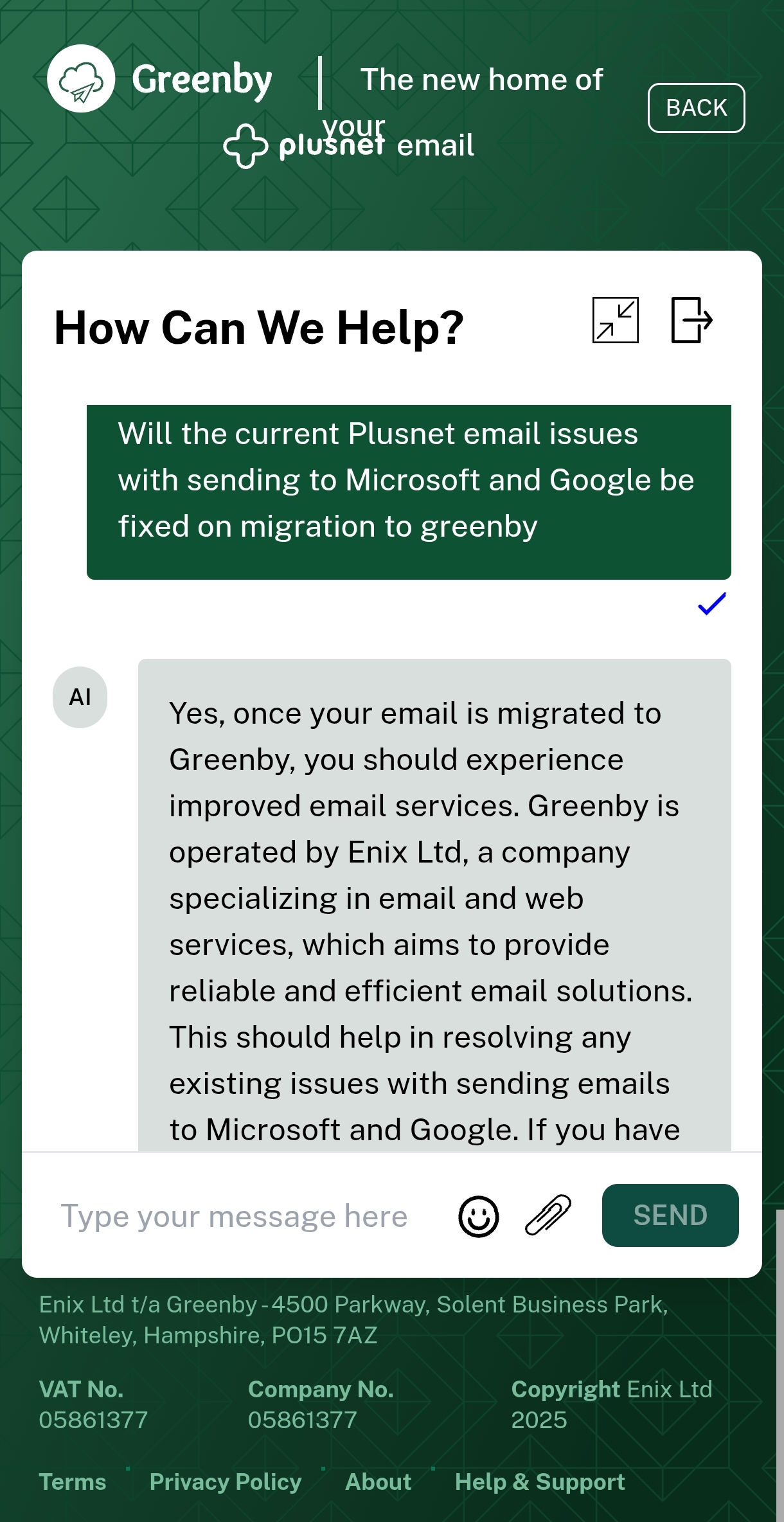 Update on Plusnet Email Migration - Plusnet Community